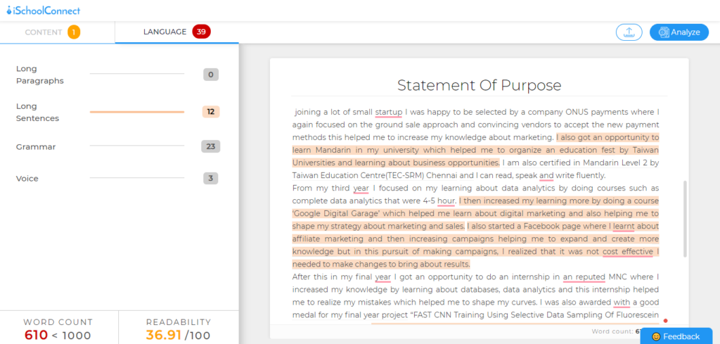 How to write a statement of purpose (SOP) | Sample SOPs inside!