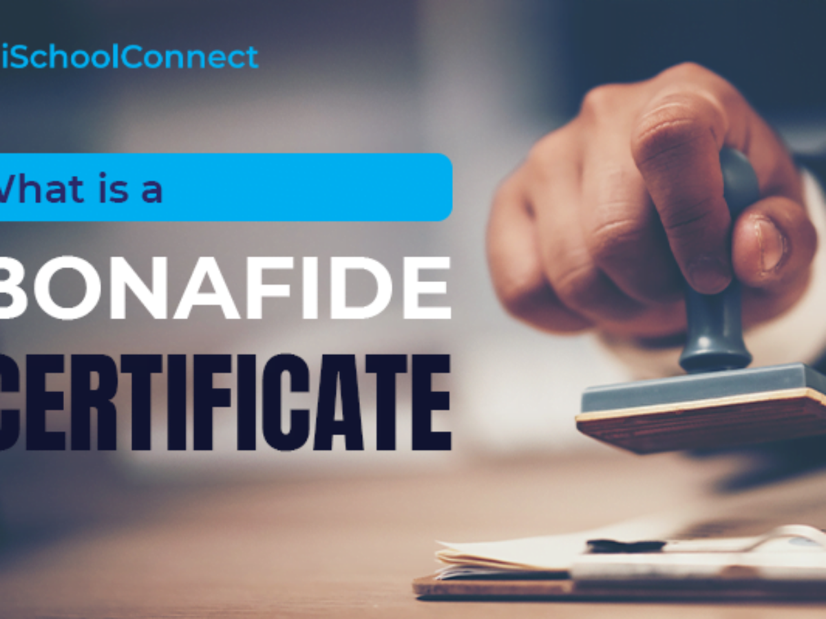 10 Free Sample Bonafide Certificate Templates Printable