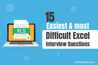 15 common excel interview questions and answers