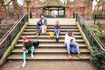 Campus life at Northeastern University Boston